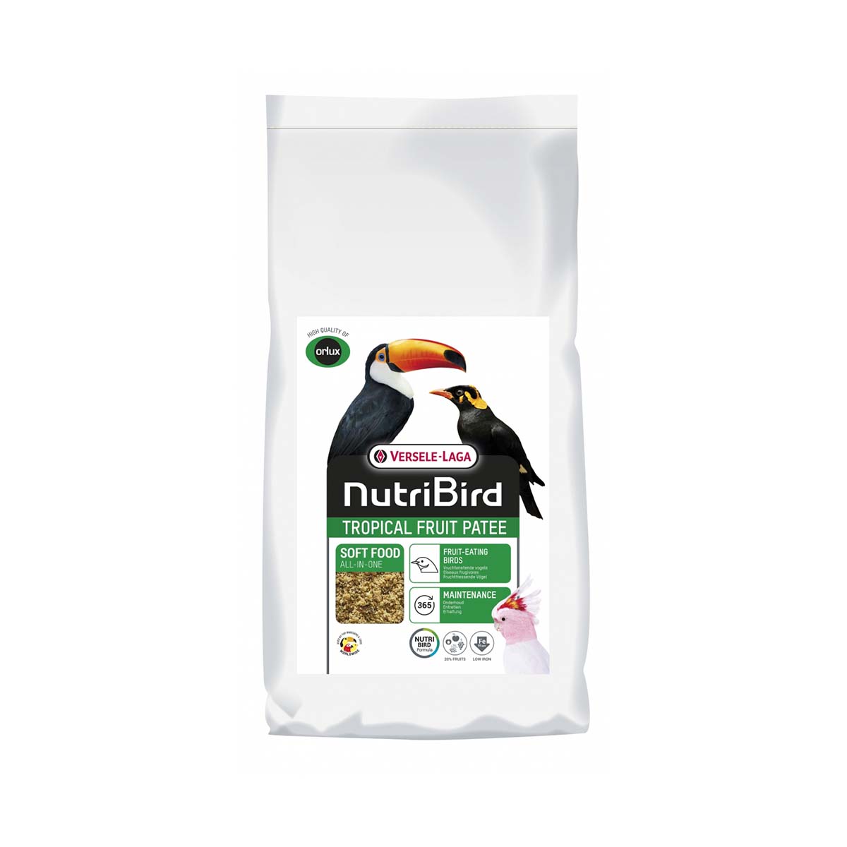 Nutribird Patee Mainate 1 Kg - Terranimo